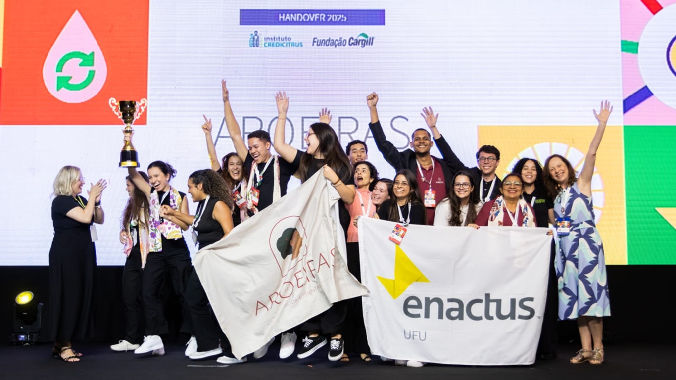 Enactus UFU conquista títulos e acelera projetos de impacto no ENEB 2025 | Comunica UFU
